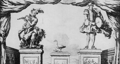 Vaucanson's automata, including the pooping duck in the center. - Weird ...